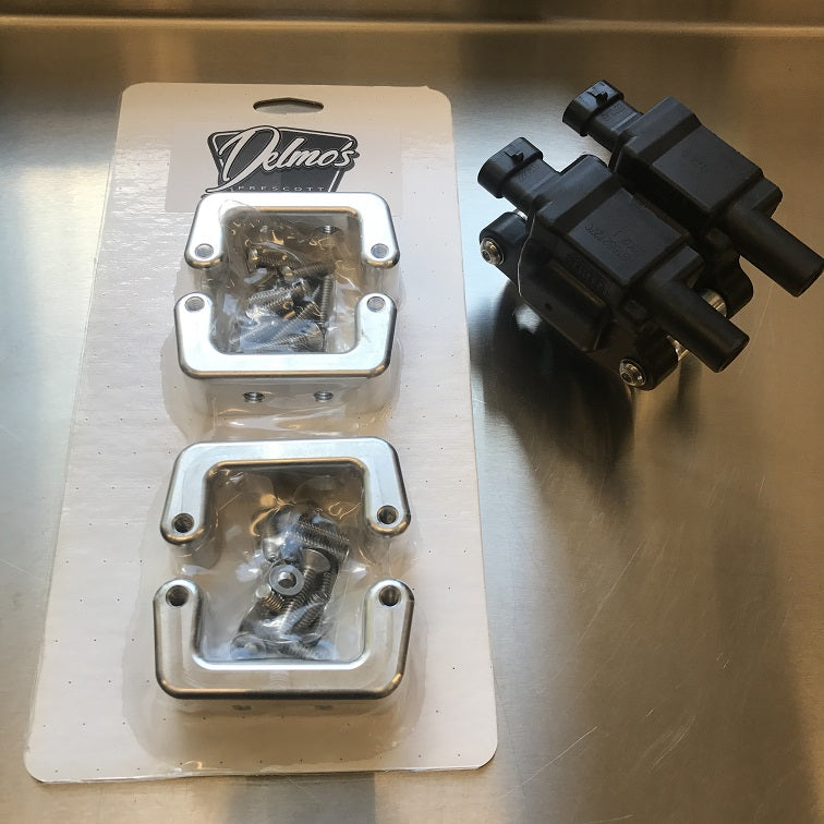 Coil Relocation Brackets for GM LS2 Coils | DelmoSpeed – DELMO SPEED